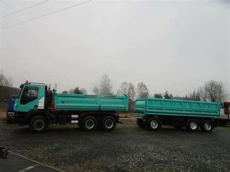 IVECO TRAKKER AD260T45 sklápěcí souprava Helus Trucks