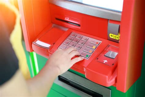 Man Pressing Keypad Stock Photo Image Of Closeup Mark