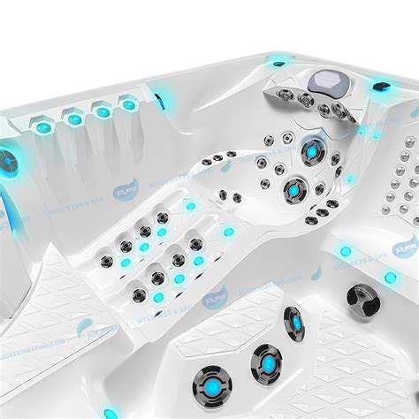Whirlpool 6 Persons Spa Hot Tub Balboa Hydro Massage Hot Tube Joyee