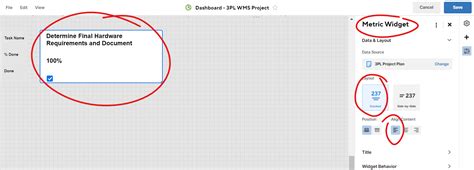 dashboard metric widget white space smartsheet community