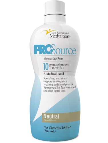 Prosource Liquid Protein Medtrition 11432 11162