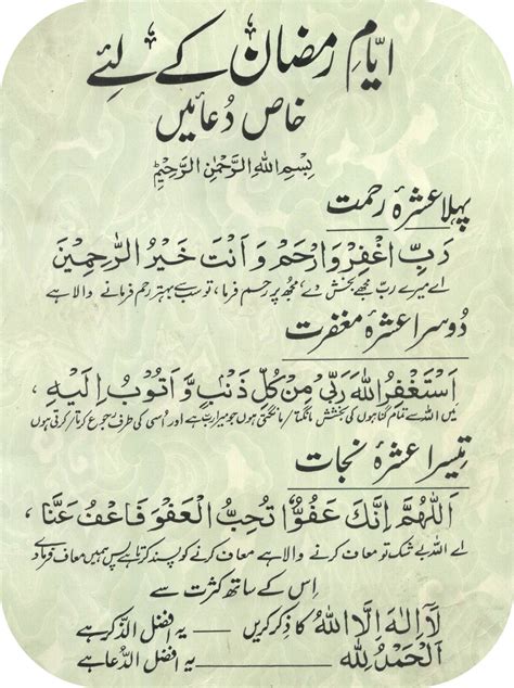 6 Beautiful Ramadan Duain Ramzan Wazaif Dua Ibadat Pics ~ Urdu Meaning