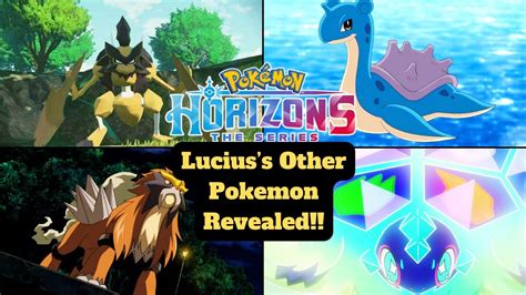 Luciuss Other Pokémon Revealed Pokemon Horizons Hype Youtube