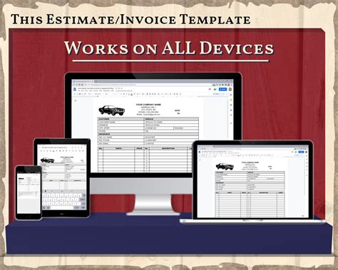 Auto Repair Estimate Template With Insurance Info Also Used As An Auto