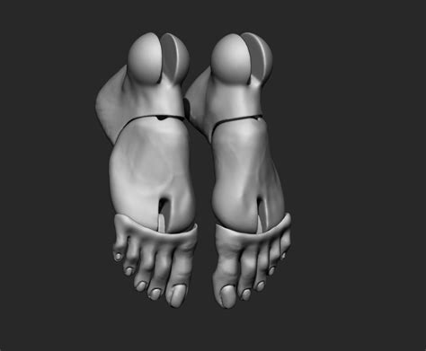 Stl File 3d Model Feet Doll Bjd Ball Jointed Doll By Juliya Nechaeva