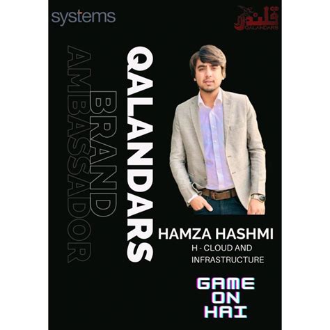 Hamza Hashmi On Linkedin It Sounds Like Qalandars Is Positioning