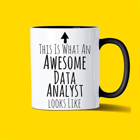 Data Analyst T Data Analyst Mug Appreciation Ts Cup Etsy