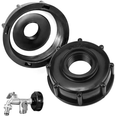 2 Pièces IBC Cuve Adaptateur 3 4 Pouce IBC Tuyau D arrosage Adaptateur
