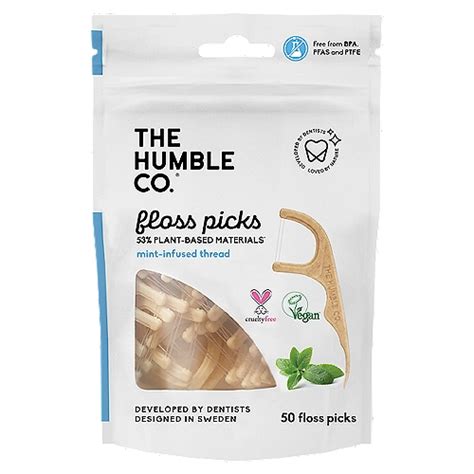 The Humble Co Floss Picks 50 Count