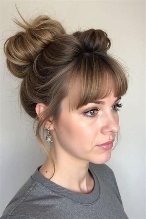 22 Stunning Updo Hairstyles With Bangs For 2025 Fashion Trend Hacks