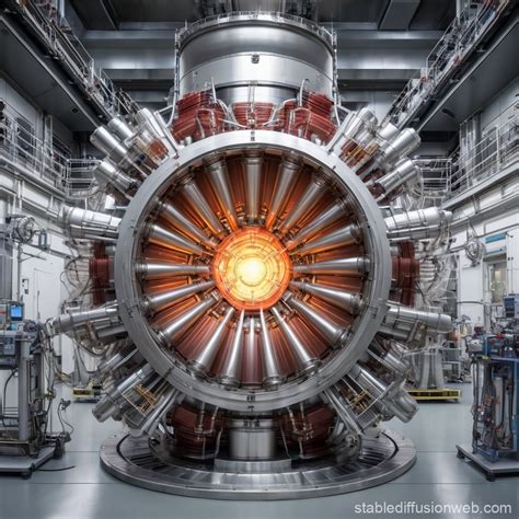 Advanced Fusion Reactor Concept Stable Diffusion Online