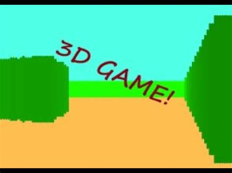 I made a 3D game in Scratch! - YouTube