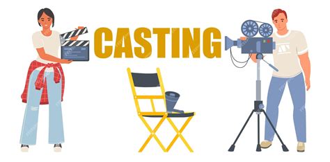 Premium Vector Casting Vector Movie Producing And Film Direction