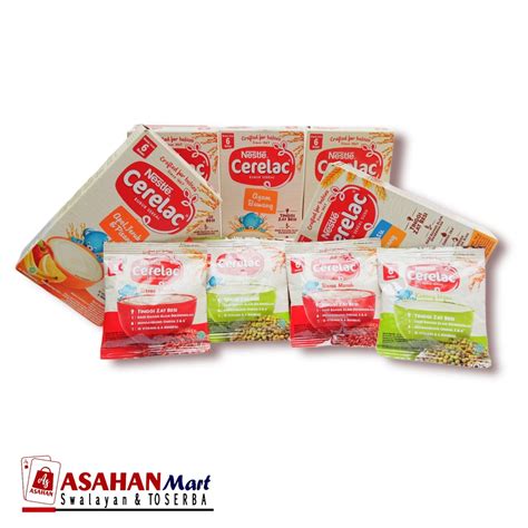 Jual Nestle Cerelac Bubur Sereal Sachet 20 Gr Shopee Indonesia
