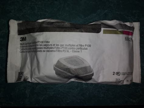 3m Multi Gas Vapor Cartridge Filter 60926 P100 60 Ea Case Furniture