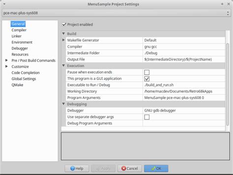 Developing Vintage 68K Macintosh Apps With CodeLite IDE Retro68 And