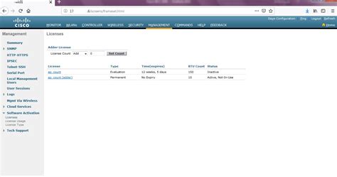 My Ccna Wireless Journal Activating Cisco Wlc 3504 Ap License