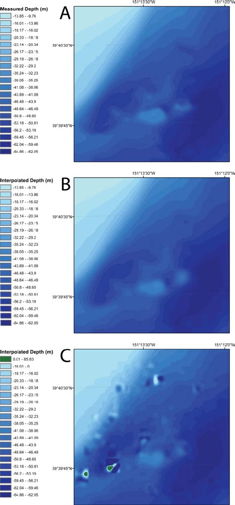 comparison of dems developed with spline interpolation with the optimal