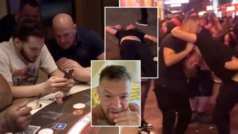 Ufc President Dana White And Conor Mcgregor React To Nate Diaz Choking Out Logan Paul Lookalike