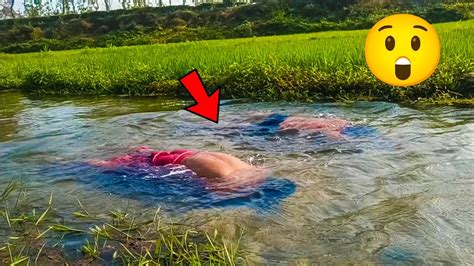 Water Mein Challenge 😲 Full Masti Youtube