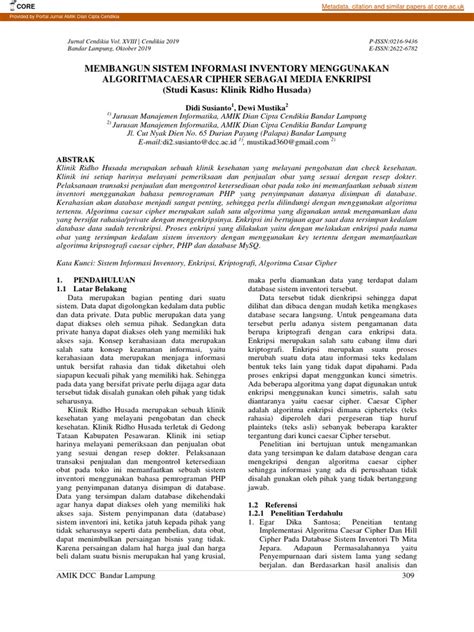 Membangun Sistem Informasi Inventory Men Pdf