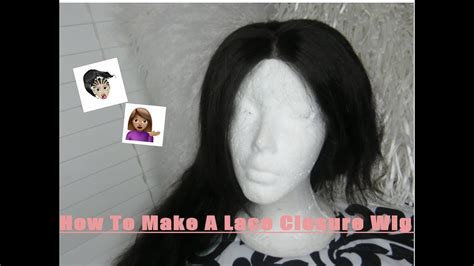 How To Make A Lace Closure Wig Elastic Band Method Beginner Friendly
