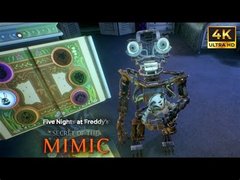Fnaf Secret Of The Mimic Secret True Ending 4k60fps Youtube
