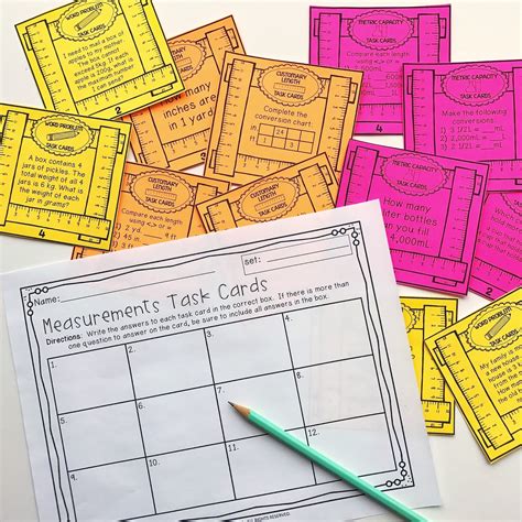 Interactive Ways To Teach Measurement [includes Freebie] The