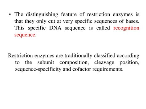 PPT Restriction Enzyme Digestion Of DNA PowerPoint Presentation Free Download ID