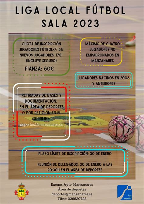 Abierto Hasta El 30 De Enero El Plazo De Inscripción De La Liga Local