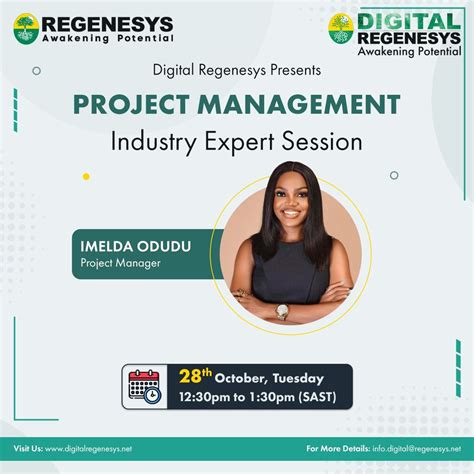 Digital Regenesys On Linkedin Digitalregenesys Industryexpert Projectmanagement Onlineeducation