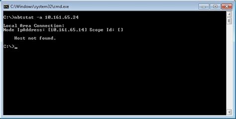 Resolving Windows Netbios Smb Remote Host Information Disclosure