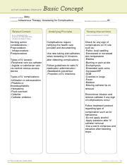Intravenous Therapy Assessing For Complications Pdf ACTIVE LEARNING