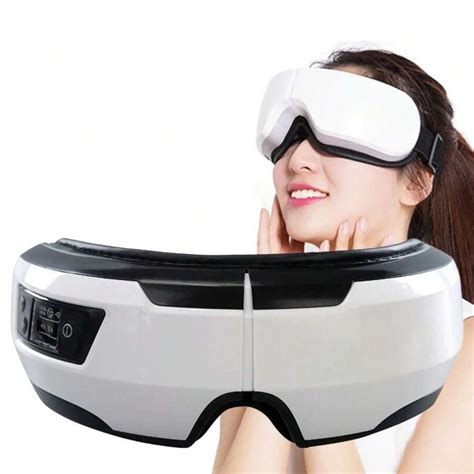 Electric Eye Massager Vibration Therapy Air Pressure Heating Massage