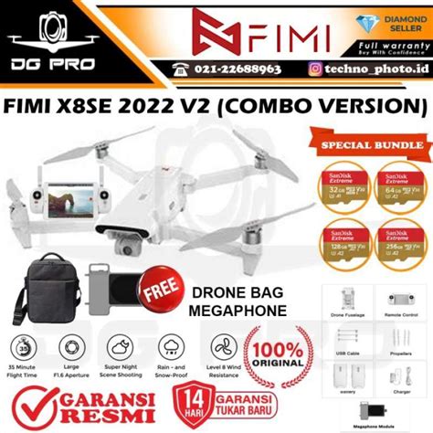 Jual Drone Fimi X Se V Combo Gps Km K Mp Axis Gimbal Megaphone Di Seller Oracle