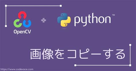 【python・opencv】画像をコピーする全体、部分的 Codevace