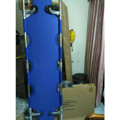 Jual Gea Ydc 1a1 Tandu Lipat Plus Roda Folding Stretcher Shopee