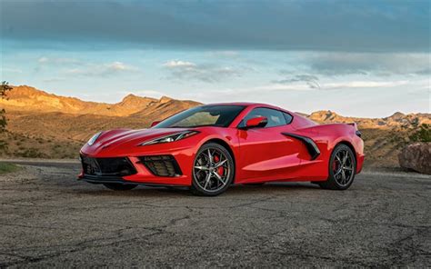 Télécharger fonds d écran 2020 la Chevrolet Corvette Stingray Z51 C8