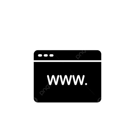 Browser Design Vector Art Png Vector Browser Icon Design Template Template Homepage