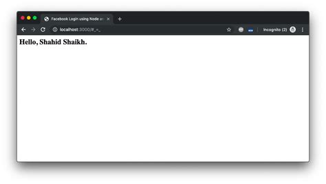 Implementasi Login Facebook Menggunakan Nodejs Dan Express Crudpro