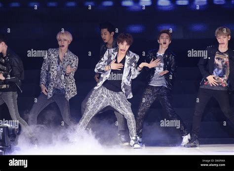 Exo K At Seoul Girls Collection 2013 Spring Summer Fashion Show In Seoul South Korea On