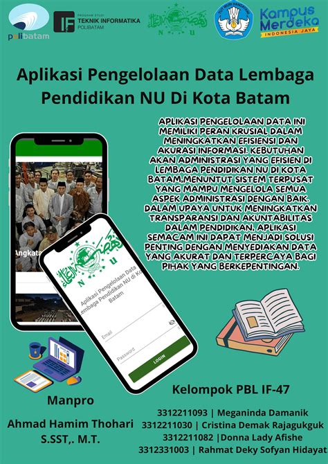 Pamer In Aplikasi Pengelolaan Data Lembaga Pendidikan NU Di Kota Batam