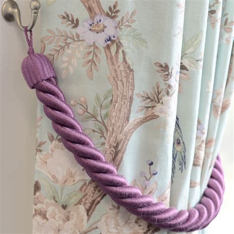 Laura Ashley Rhiannon Rope Tiebacks Curtain Poles Emporium