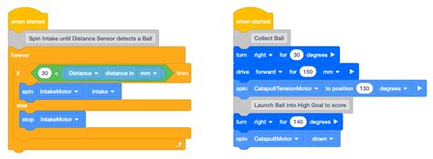 vex iq viqc virtual skills lesson 5 tips for coding fling