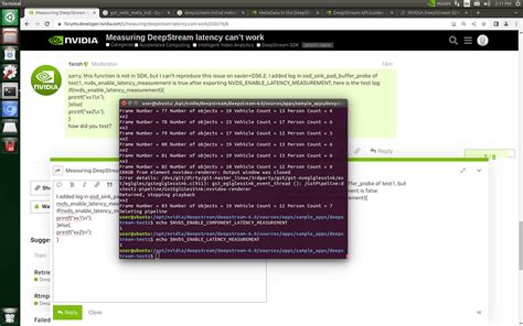 Measuring Deepstream Latency Cant Work Deepstream Sdk Nvidia