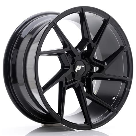 Jr Wheels Jr33 19x95 Et20 45 5h Blank Gloss Black Alufelgehr