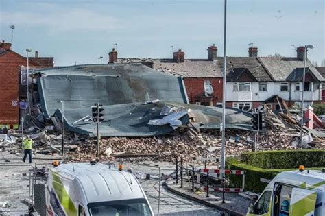 Dozens Injured In Suspected Gas Explosion In The Wirral Manchester