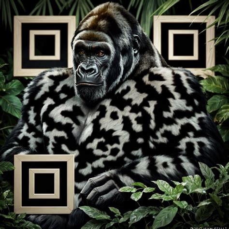 Gorilla Qr Code Artvizual