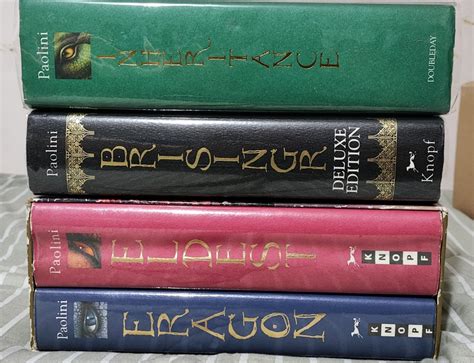 Inheritance Cycle By Christopher Paolini Eragon Eldest Brisingr Inheritance Hardbound Hobbies