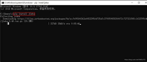 Python怎么安装jieba库这个模块 No Module Named ‘jieba‘ Python37no Module Named Jieba Csdn博客